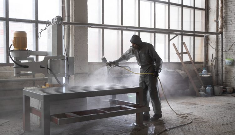 Black Powder Coating